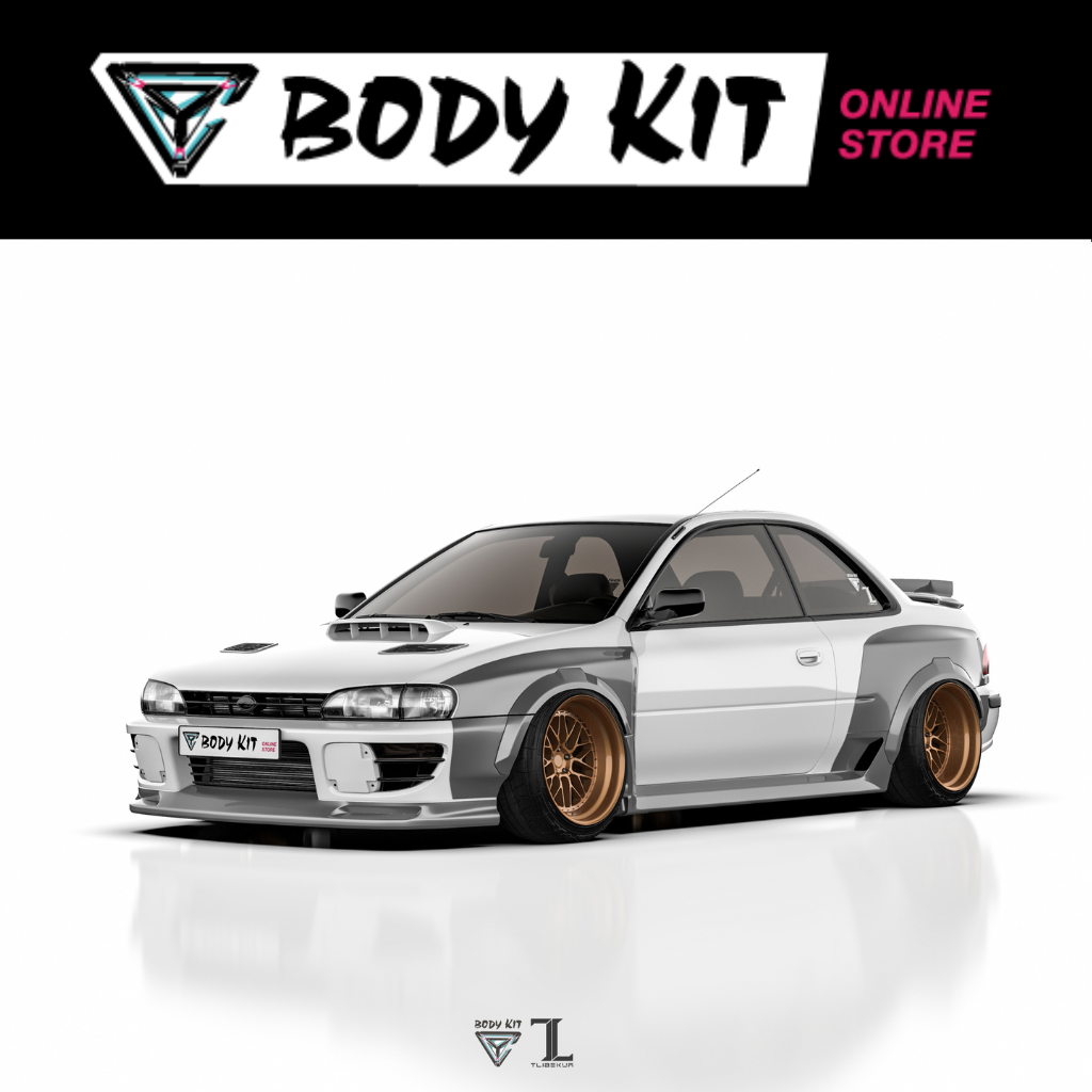 Wide Body Kit (Our Development) for Subaru Impreza GC/GF (1994–2000 ...