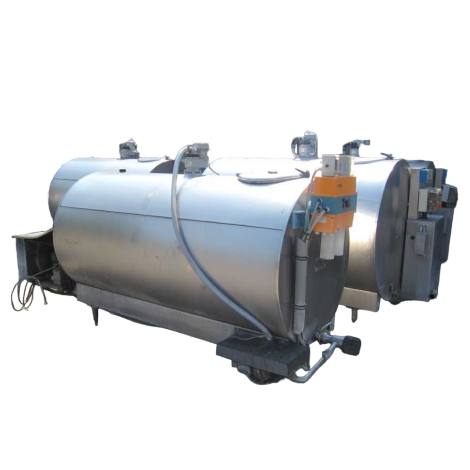 Молочный танк закрытого типа