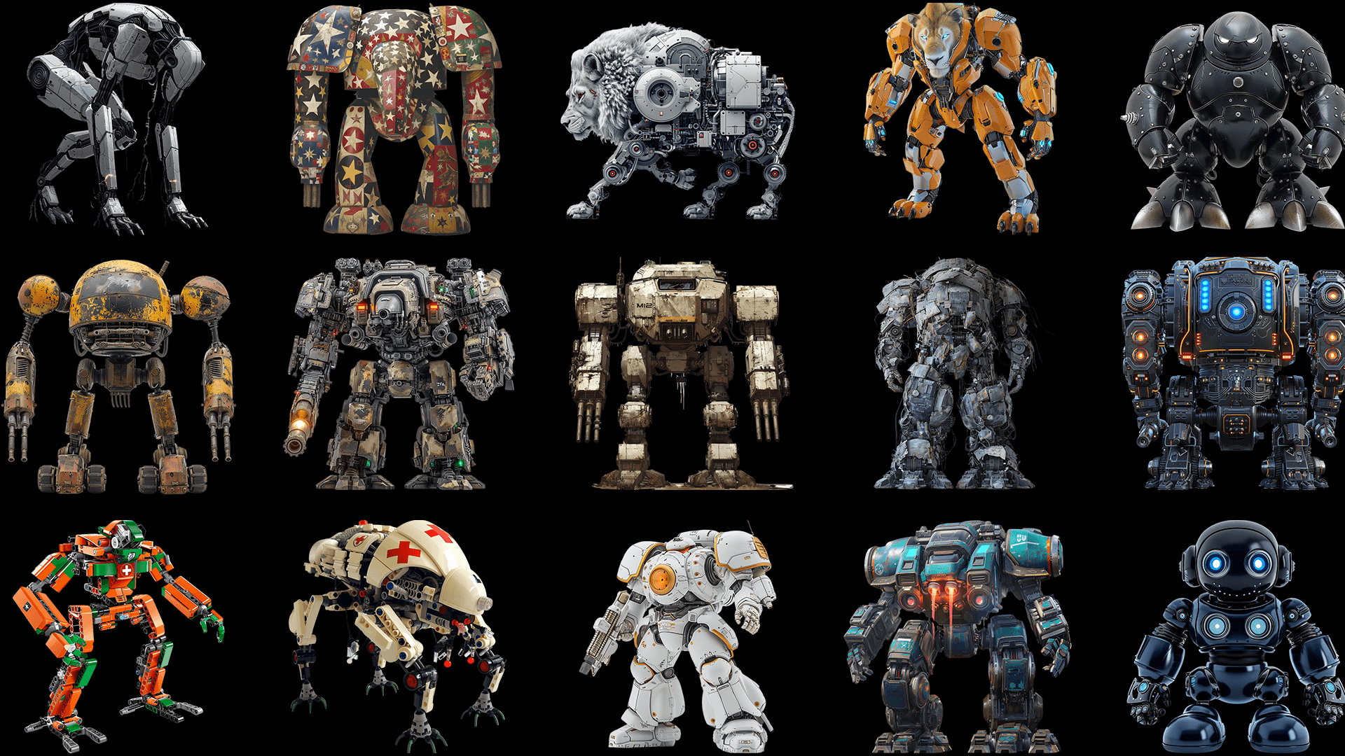 Sci-Fi Mechs