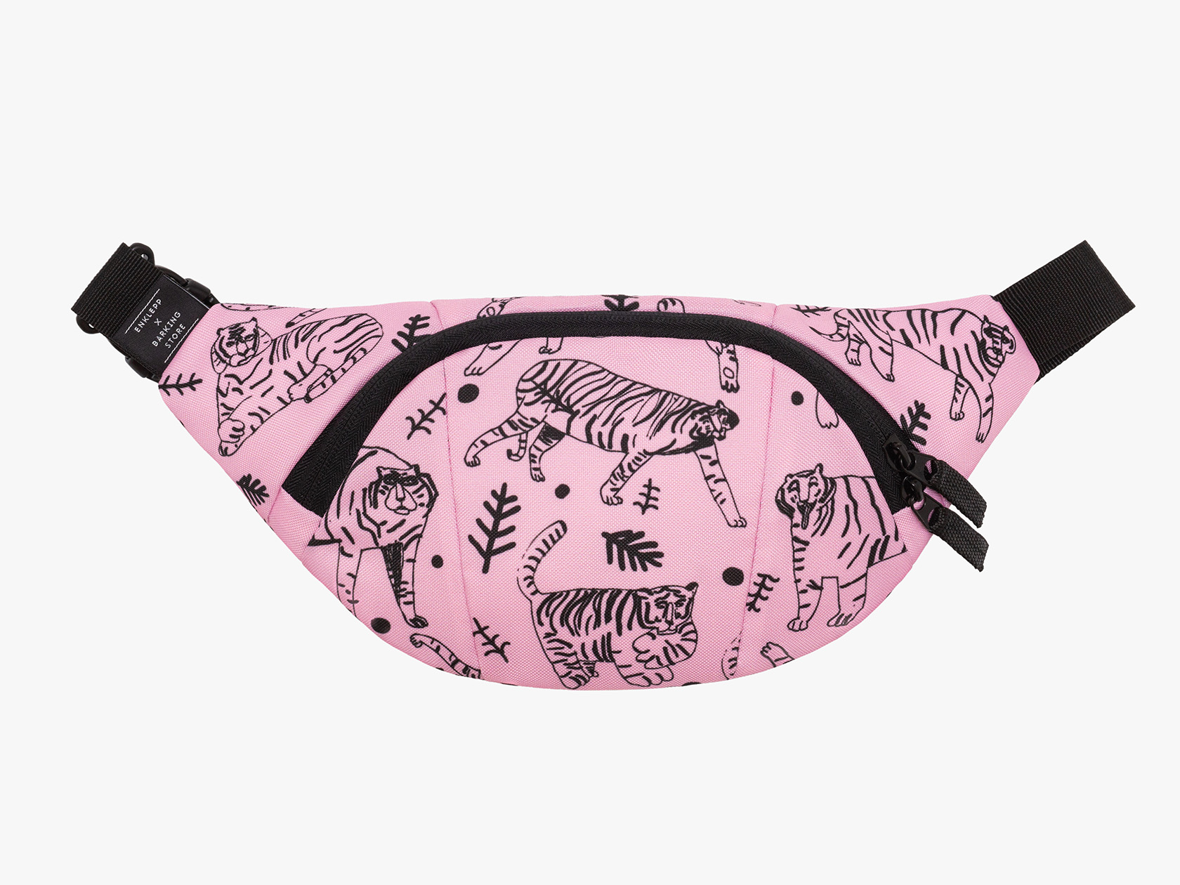 Сумка Enklepp & Barking Store Tarta Waist Bag (pink tigers)