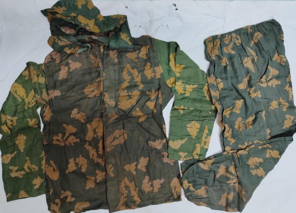 Soviet Russian Army Camouflage KZS Berezka USSR Camo Meshy Suit 80s ...