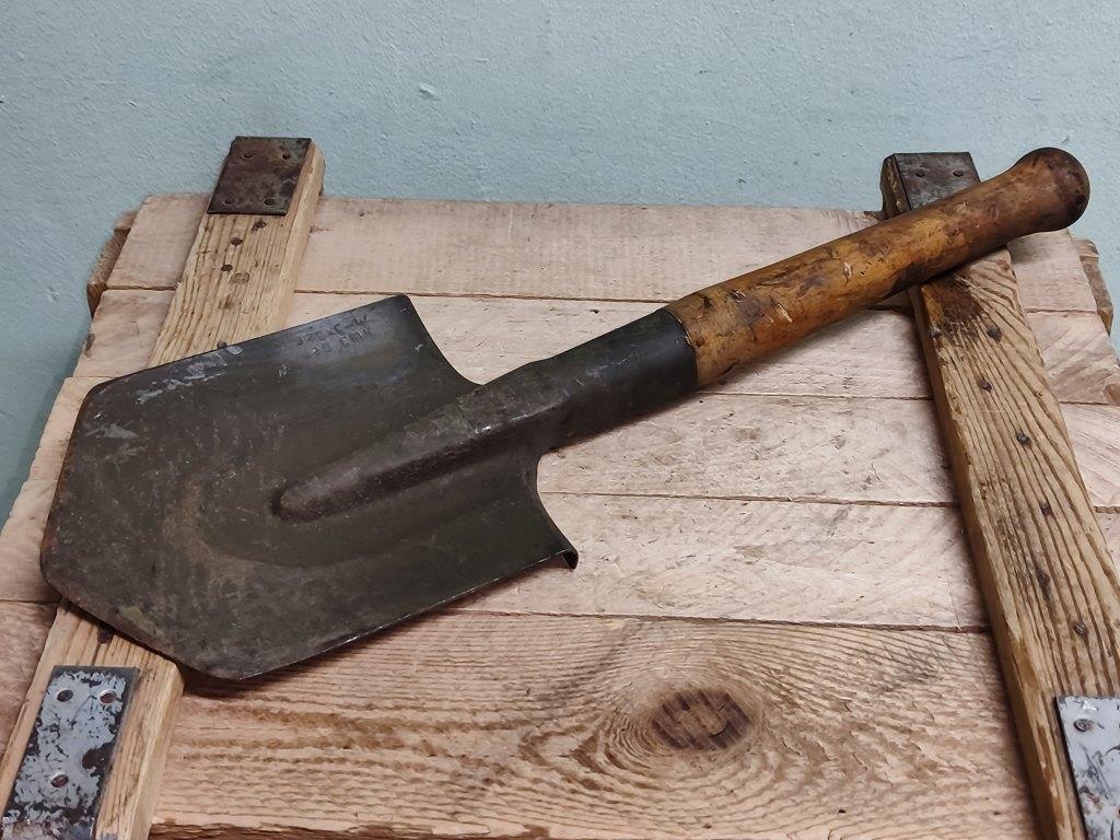 Original WW2 USSR Soviet Red Army Infantry Sapper Shovel Spade NSHZ ...