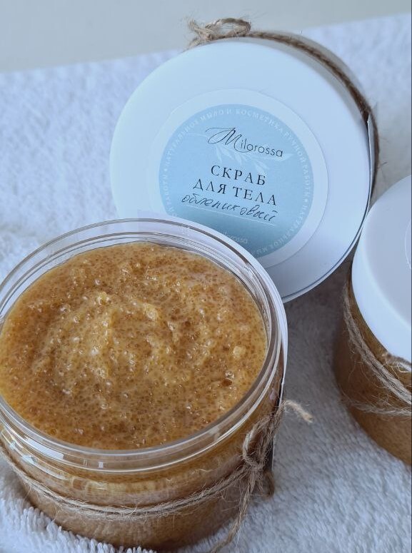 Скраб для тела "Облепиховый"
