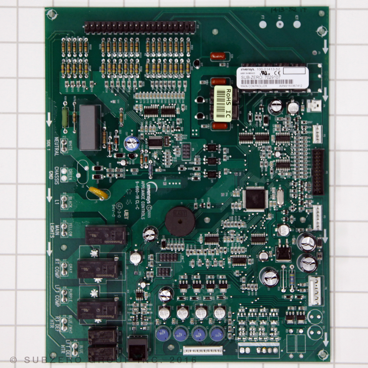 Sub-Zero Main Control Board 7004099 for 648PRO