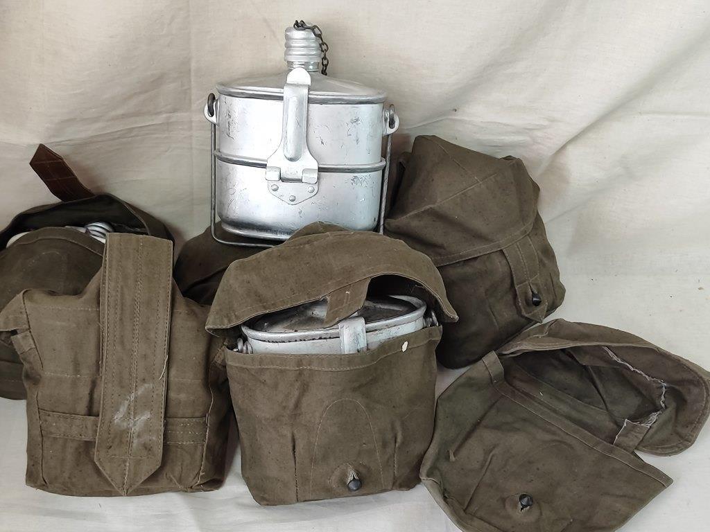 Original USSR Soviet Russian VDV Paratrooper Canteen Mess Kit Airborne ...