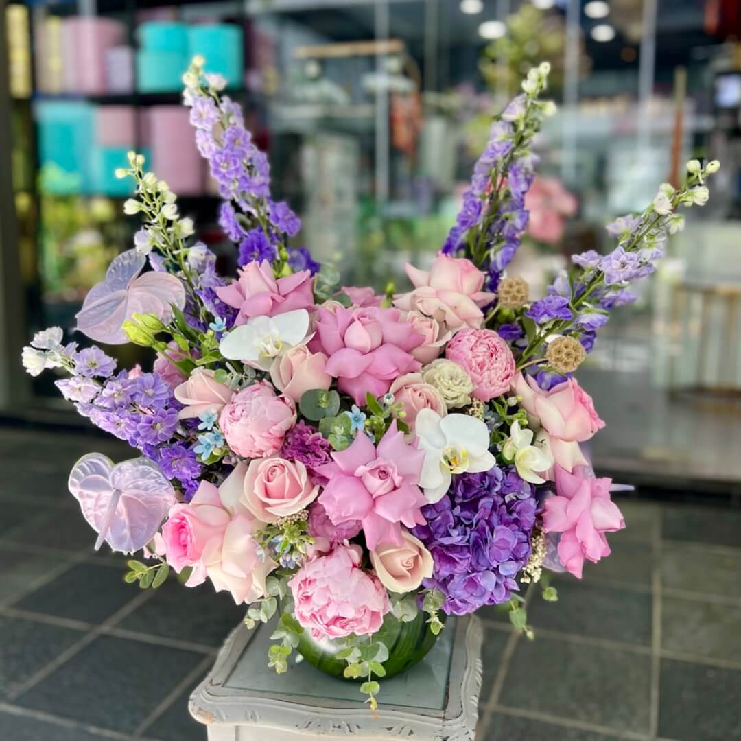 Love Blossom Vase | Same-Day Flower Delivery Singapore