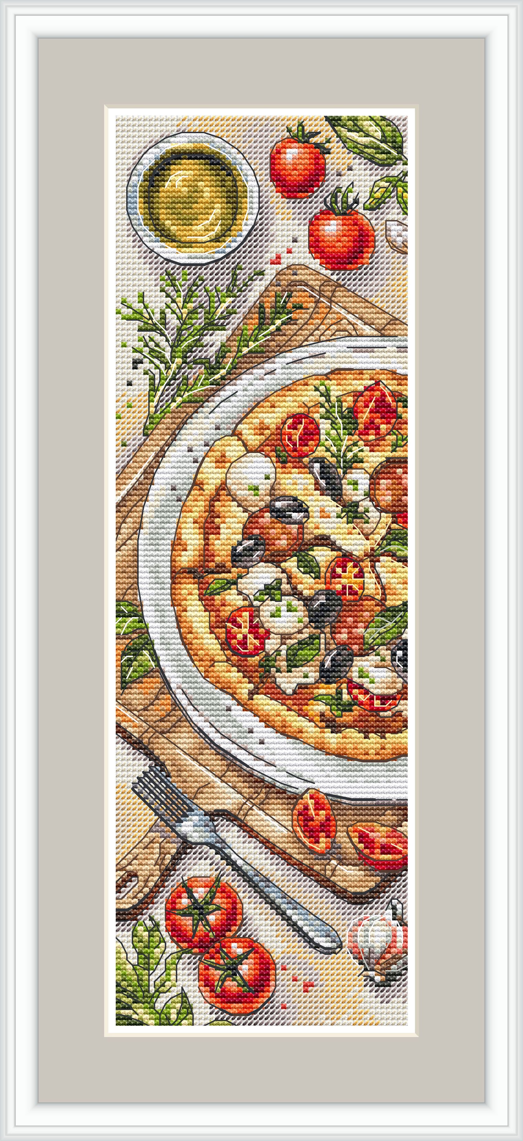 International Cuisine 3 Cross Stitch Pattern