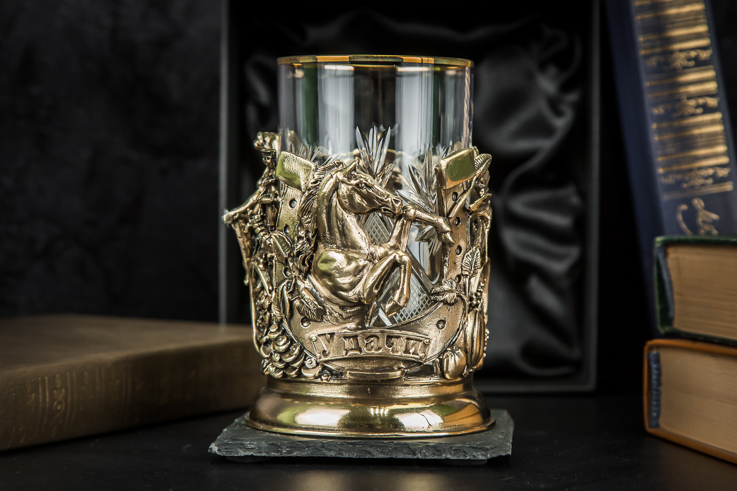 ️ «Наш трофей» — подстаканник для чая «Рог Изобилия»