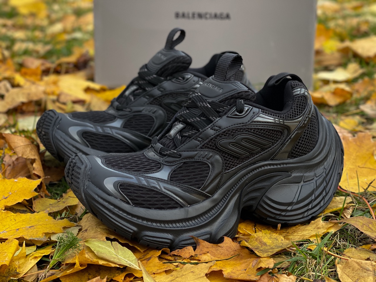 Balenciaga 10XL Trainers All Black