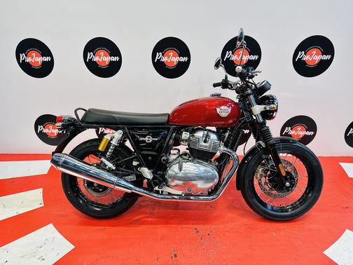 Royal Enfield Interceptor 650 в цвете Canyon Red
