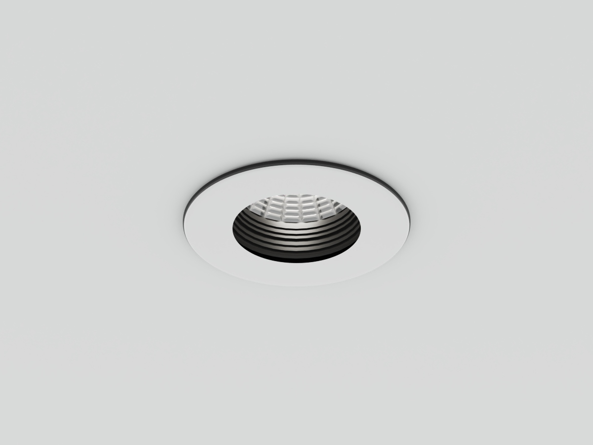 Встраиваемый (врезной) светодиодный точечный светильник со встроенным ...