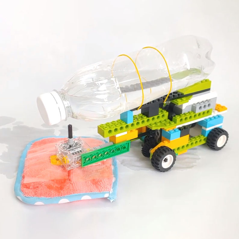 Инструкция Lego wedo: Робот мойщик пола (1074)