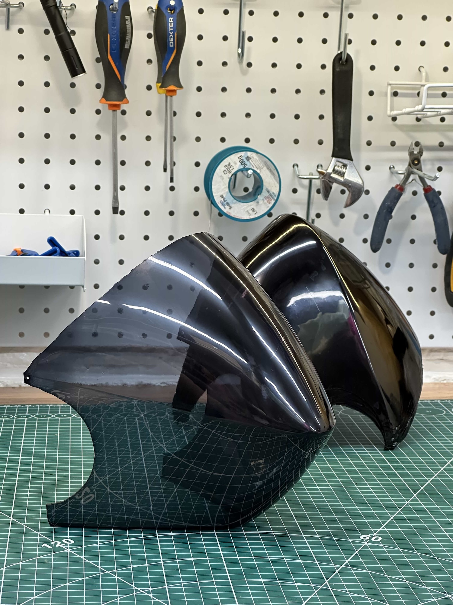 Protogen Visor – Vacuum Formed PETG with Optional Tint