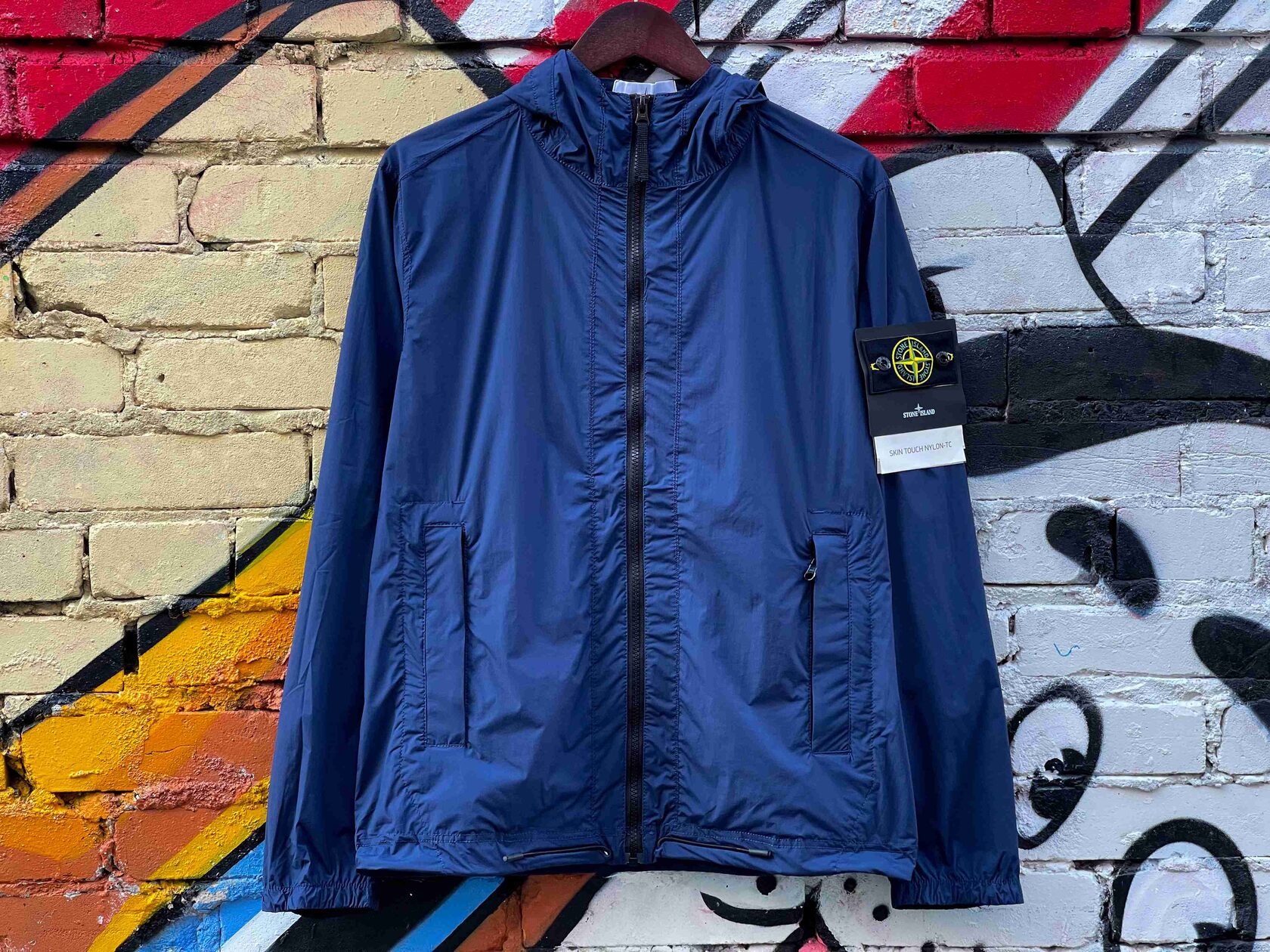 Skin Touch Jacket Stone Island Marine Blue