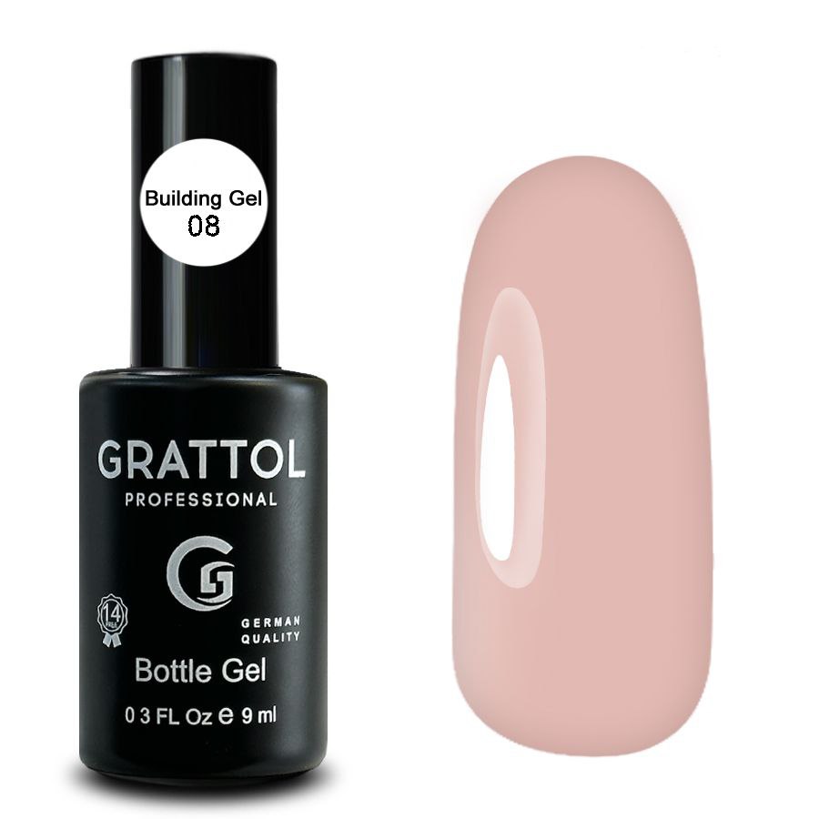 GBOT08 Grattol Gel Bottle 08, 9мл