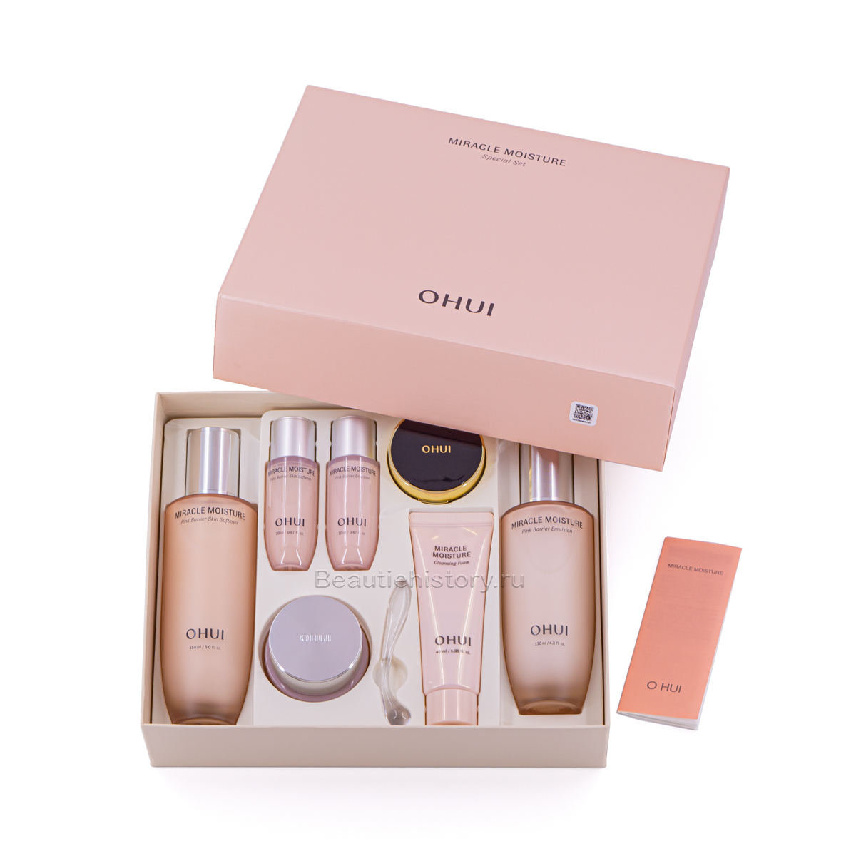 O HUI Miracle Moisture Pink Barrier 3p Set Антивозрастной увлажняющий ...