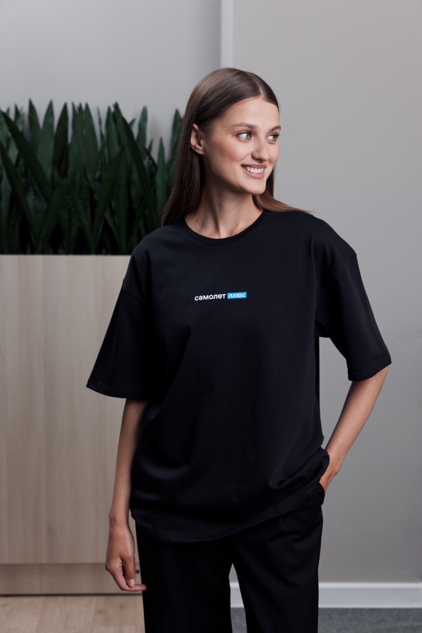 Футболка Самолет Плюс белая