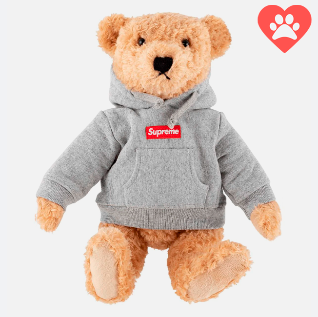 Игрушка Supreme x Steiff Bear "Heather Grey"