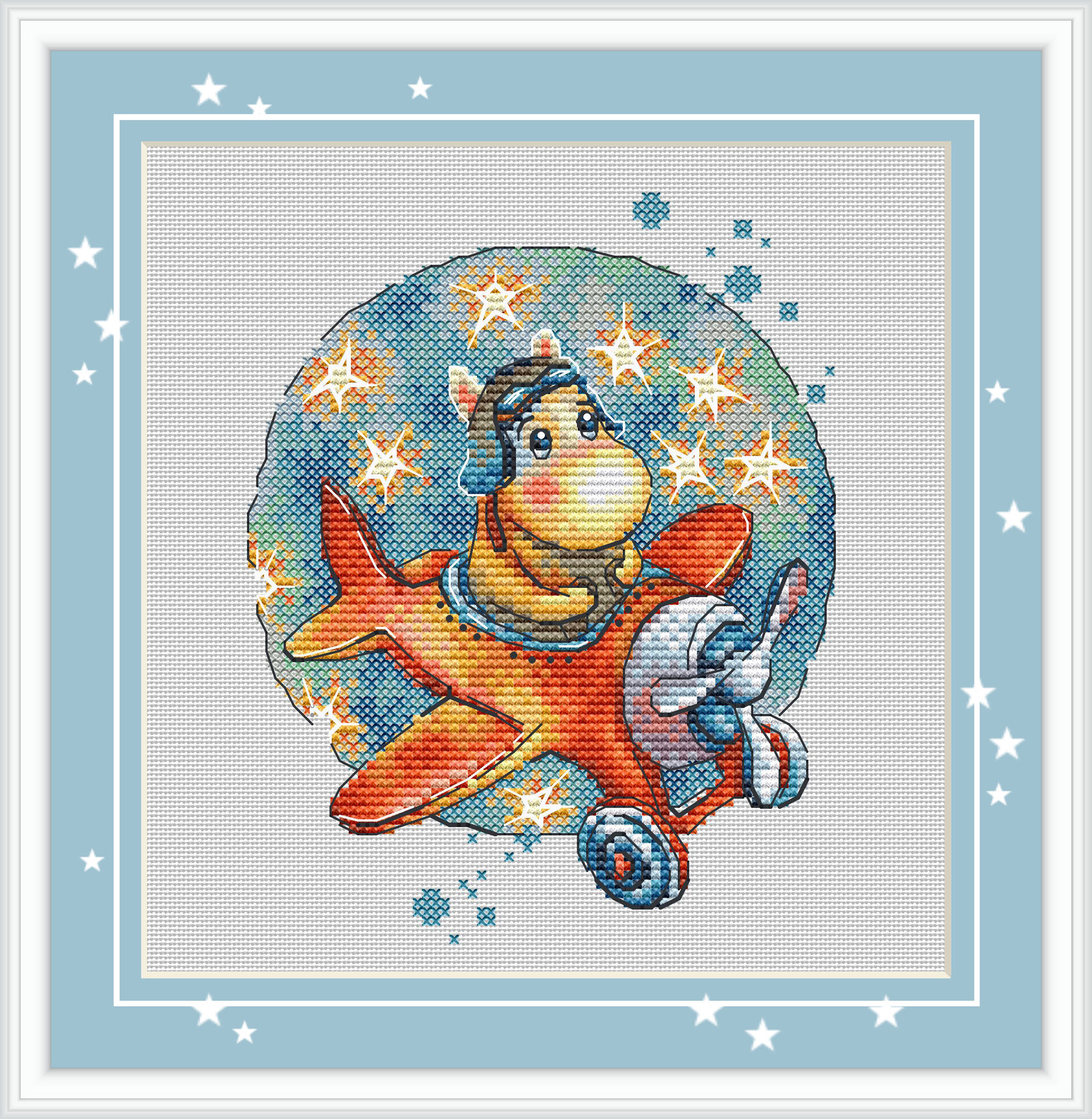 Pilot Cross Stitch Pattern