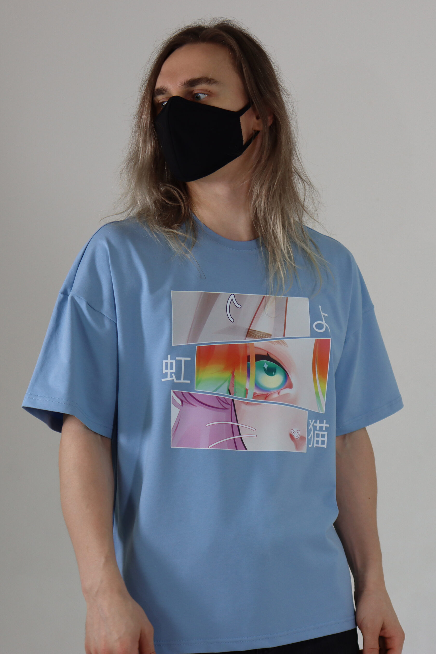 Футболка ULEY-FACE, Sky blue - ULEY