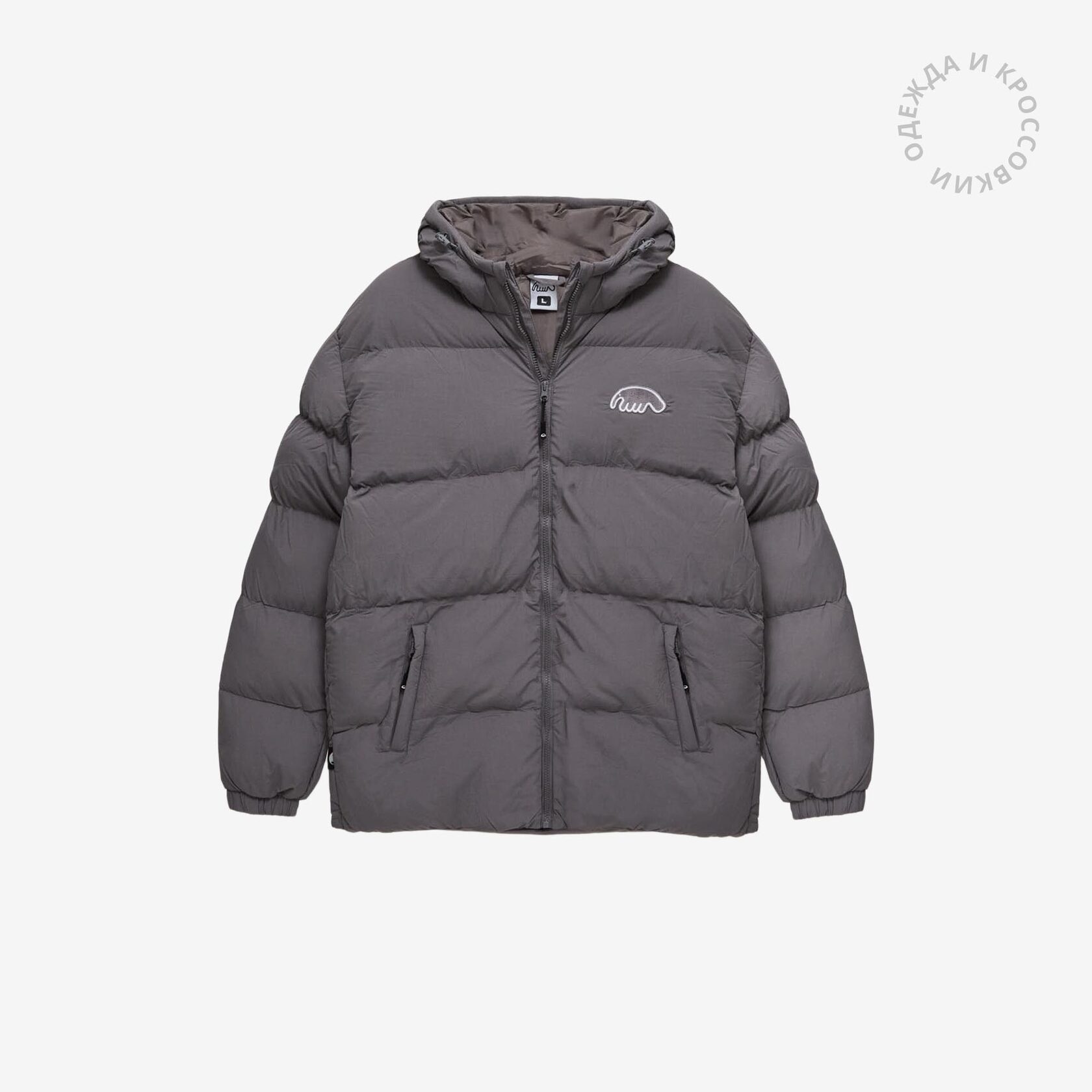ANTEATER Downjacket Crispy серый - ANTEATER