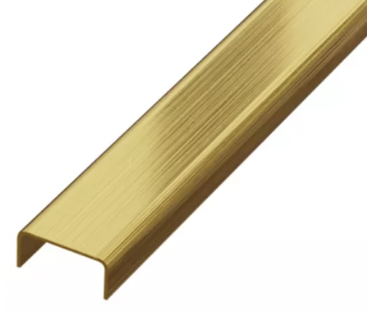 Profil INOX U 40mm AurMatt