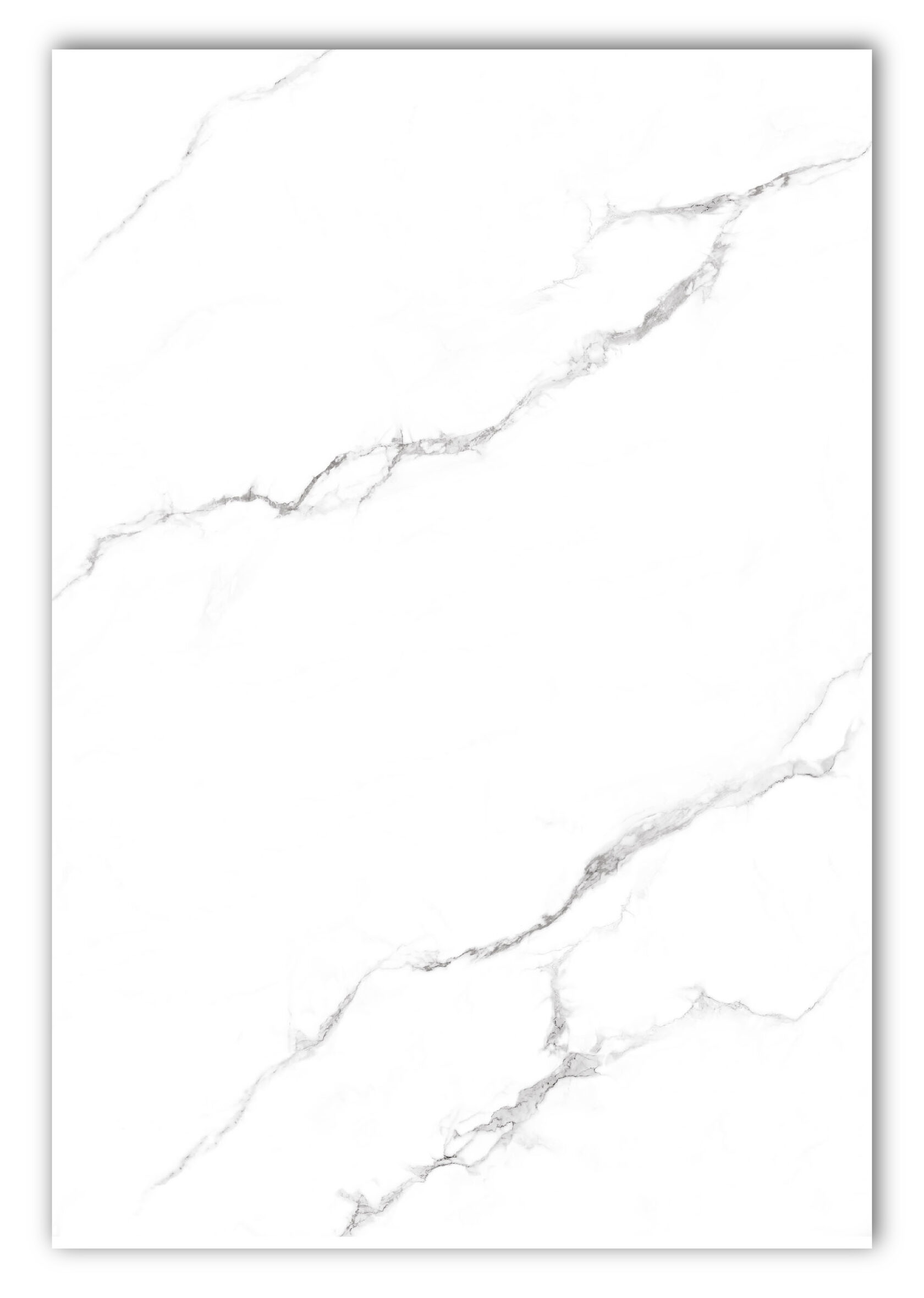 Panel pvc tipo mármol blanco