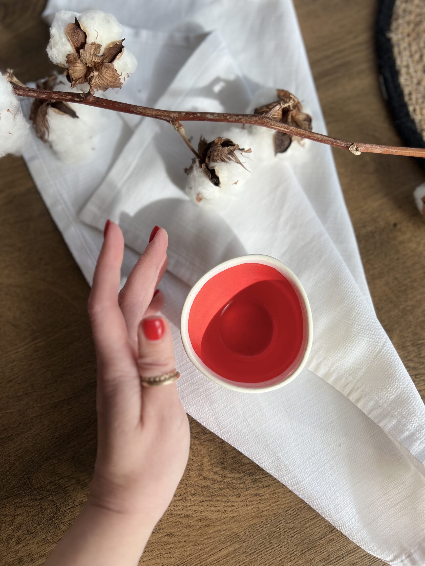 Соусник 100 мл Червоне Капучино