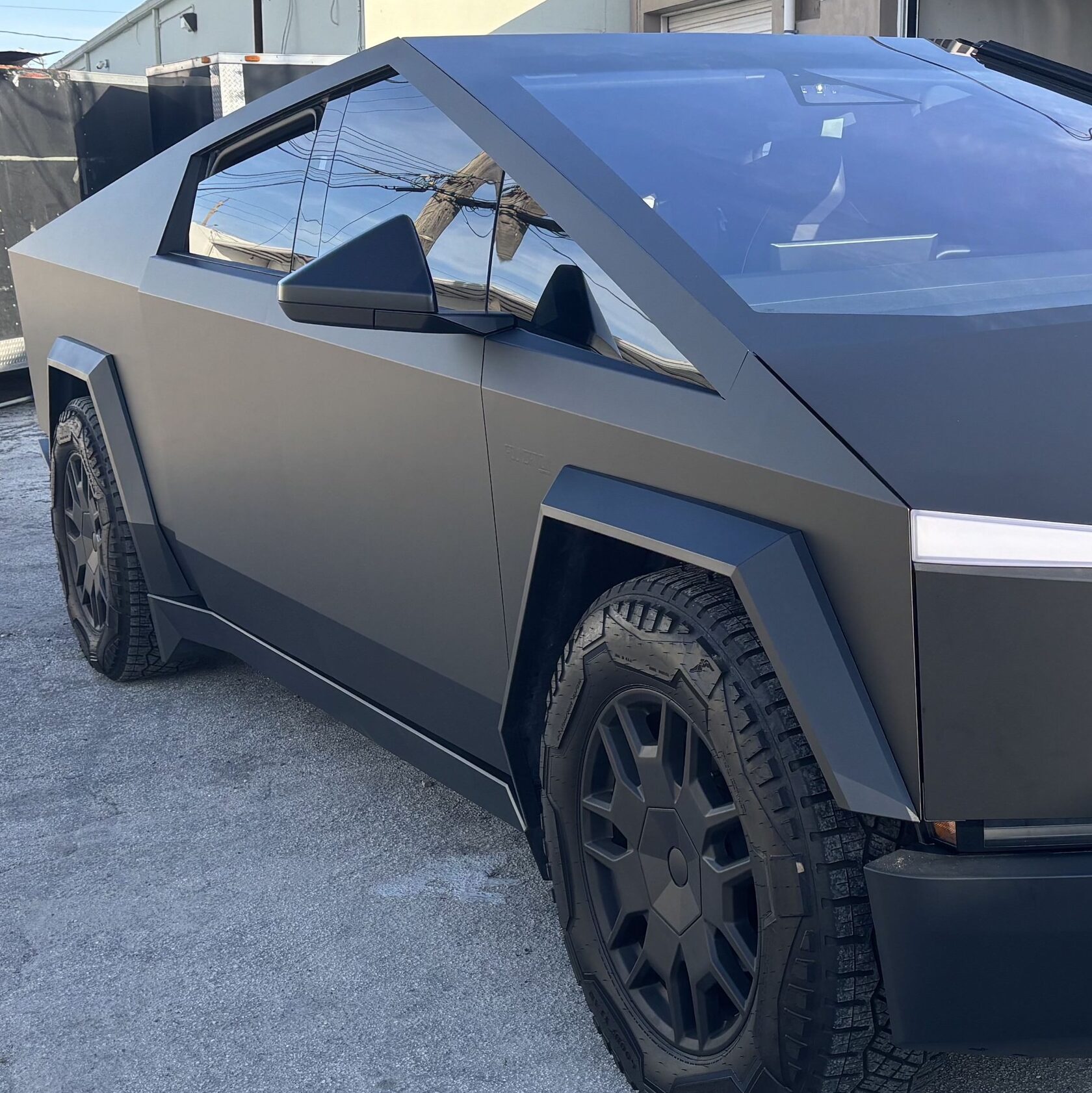 Cybertruck 6 Side Windows Tinting