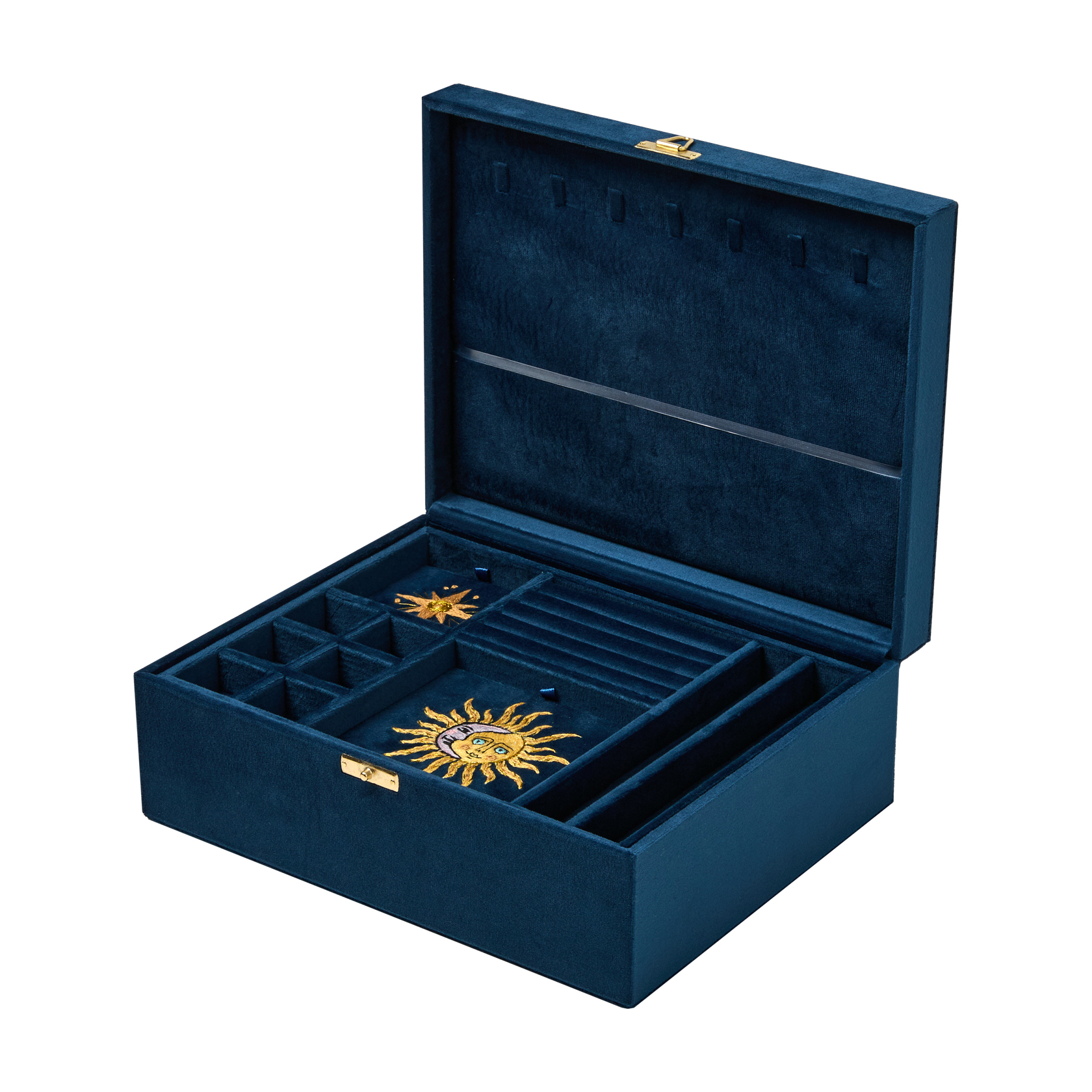 Бархатная шкатулка для украшений