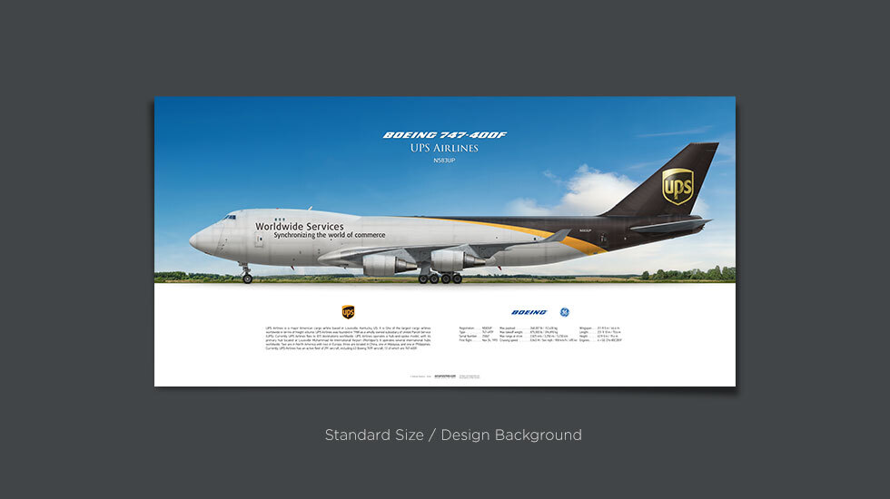 UPS Boeing 747‑400F N583UP | Aviaposter
