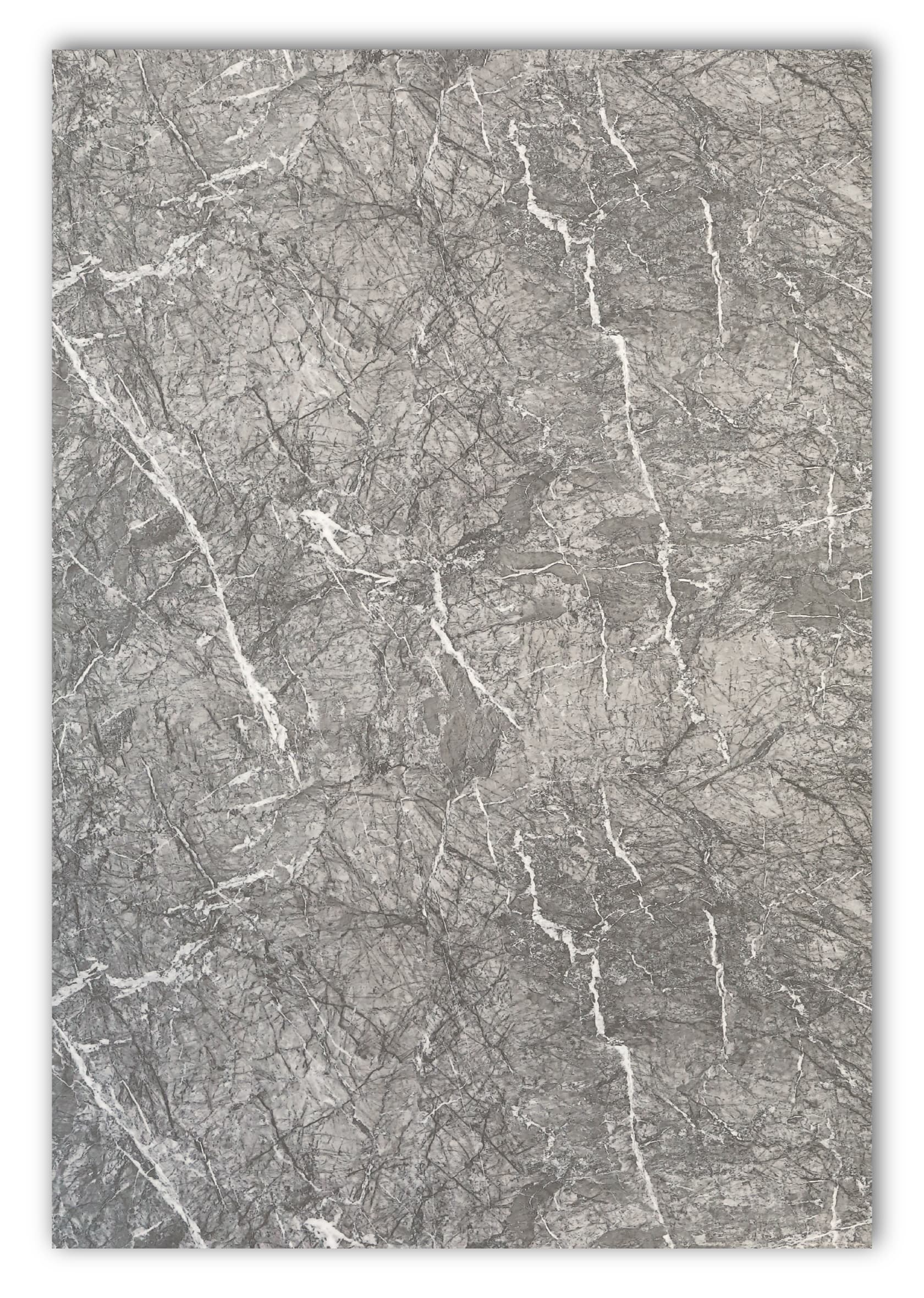 Panel pvc tipo mármol gris