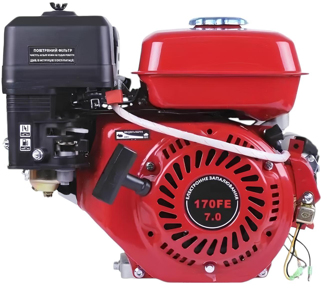 Купити Двигун TATA 170F ZONGSHEN-T/25 ⚙ [7 к.с.] Бензиновий