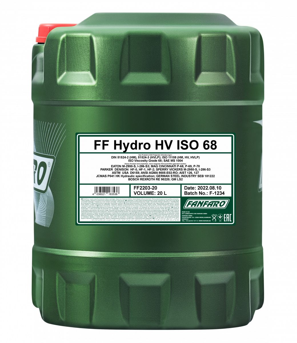 FANFARO HYDRO HV ISO 68