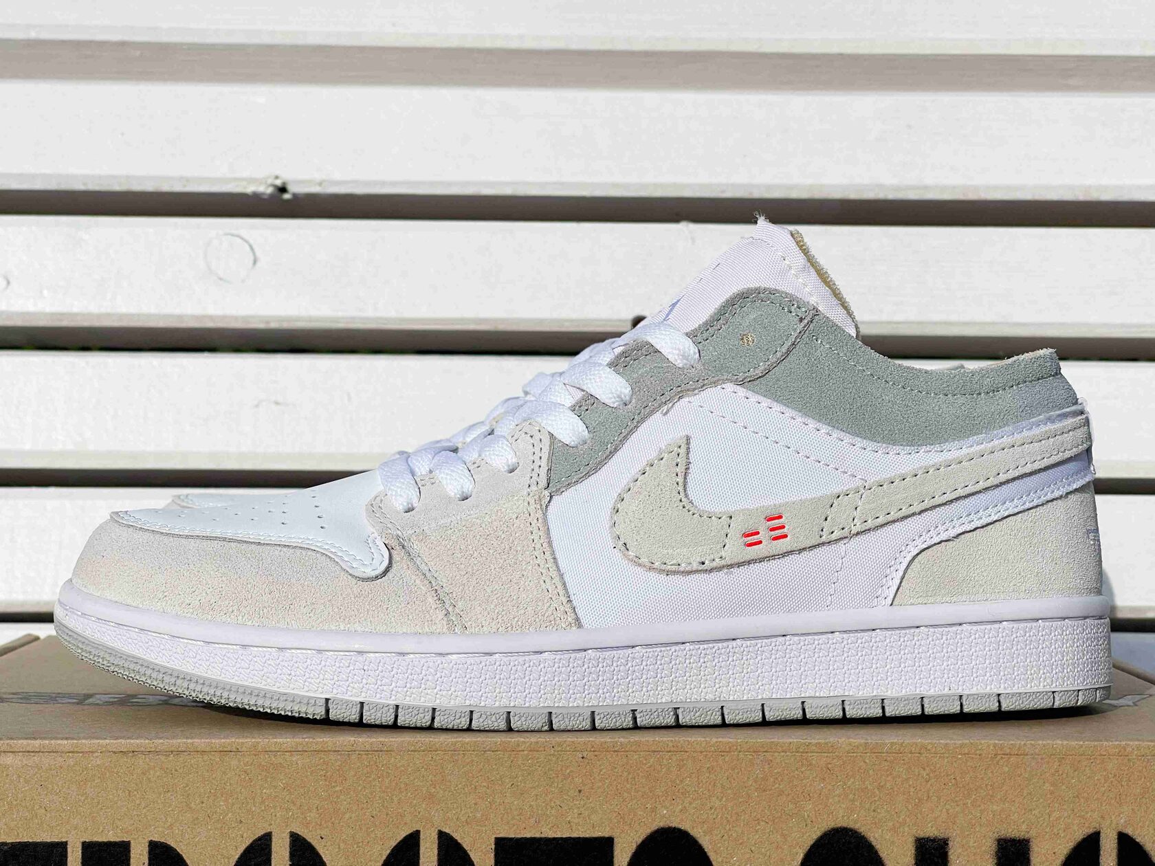 Nike Air Jordan 1 Low Inside Out White Phantom