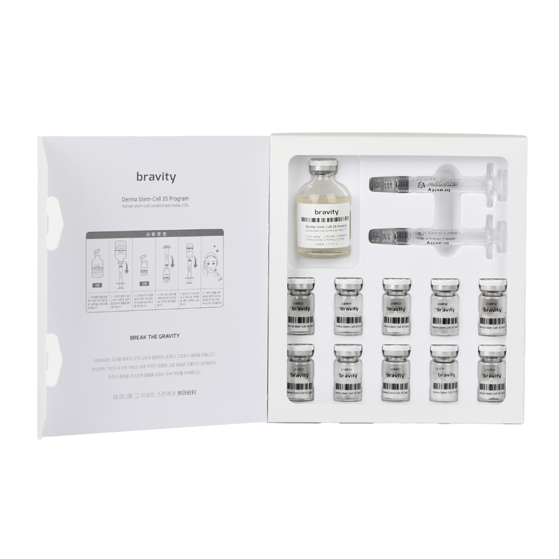 Matrigen Bravity Derma Stem Cell 35 Program (0.3g 10ea + Solution 50ml ...