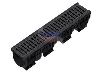 Купить лоток водоотводный PolyMax Basic ЛВ-15.21.22-ПП c РВ яч. ПП кл.А (к-т) 0824081