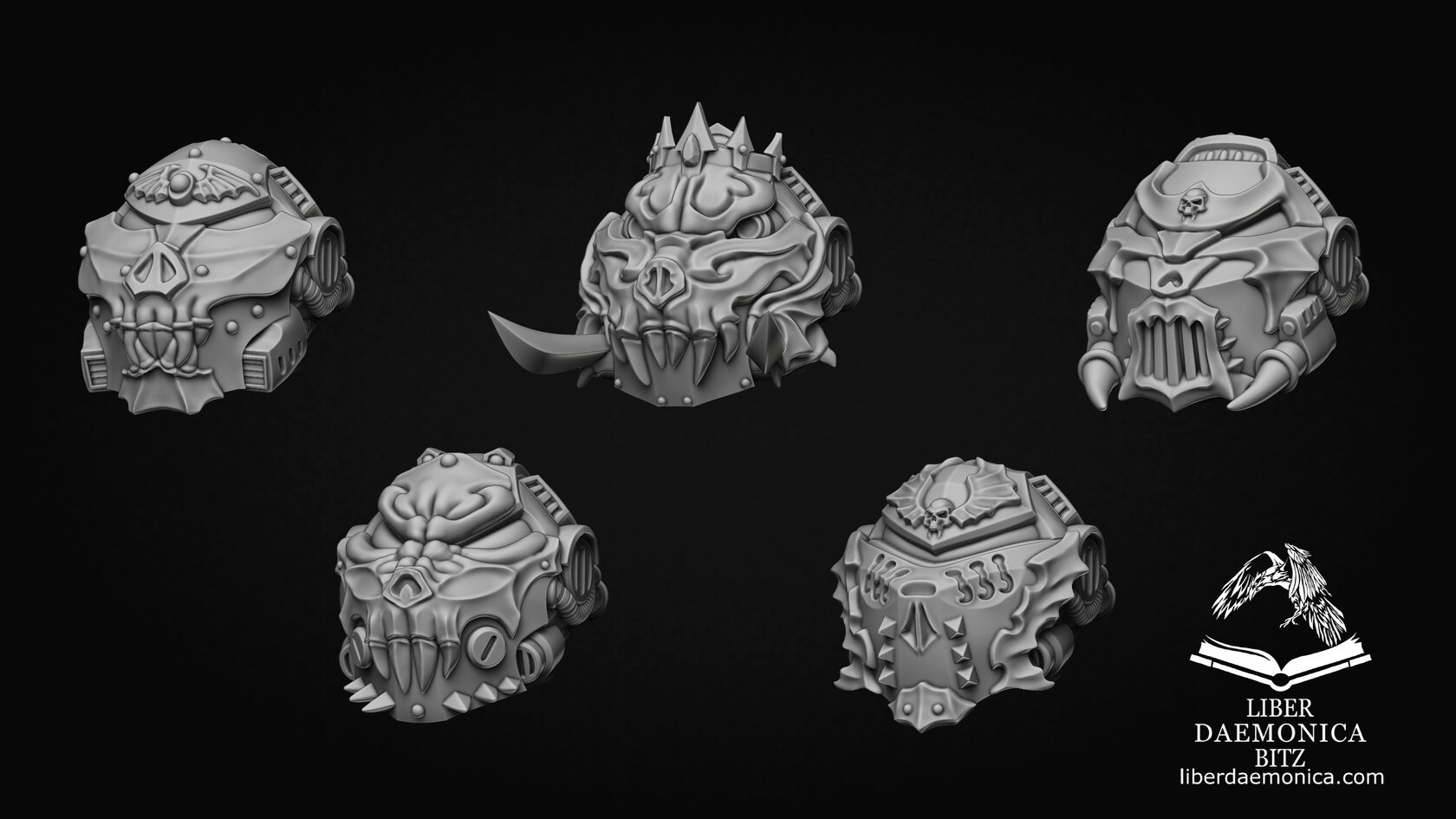 Helmets model “TDA” type Noctis - White Raven Studio