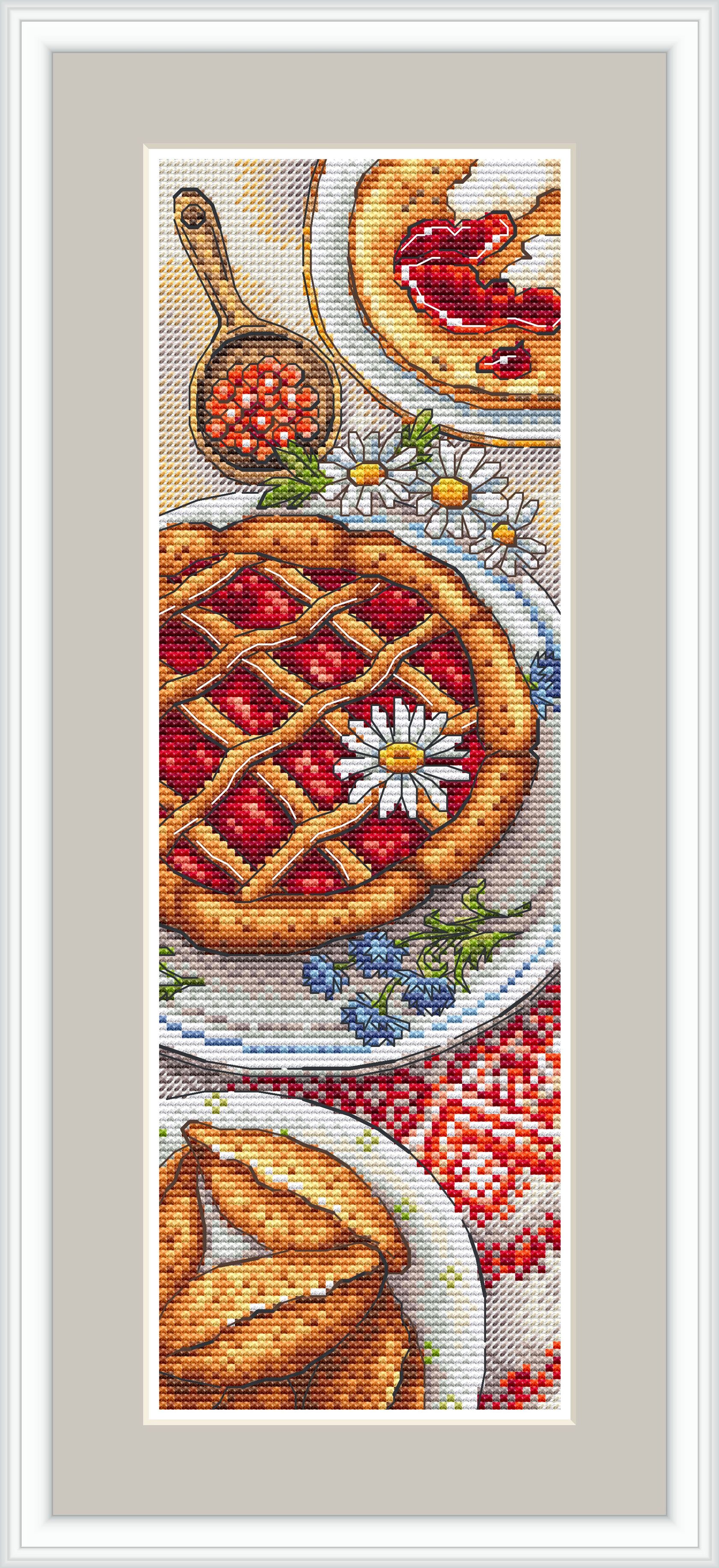 International Cuisine 1 Cross Stitch Pattern