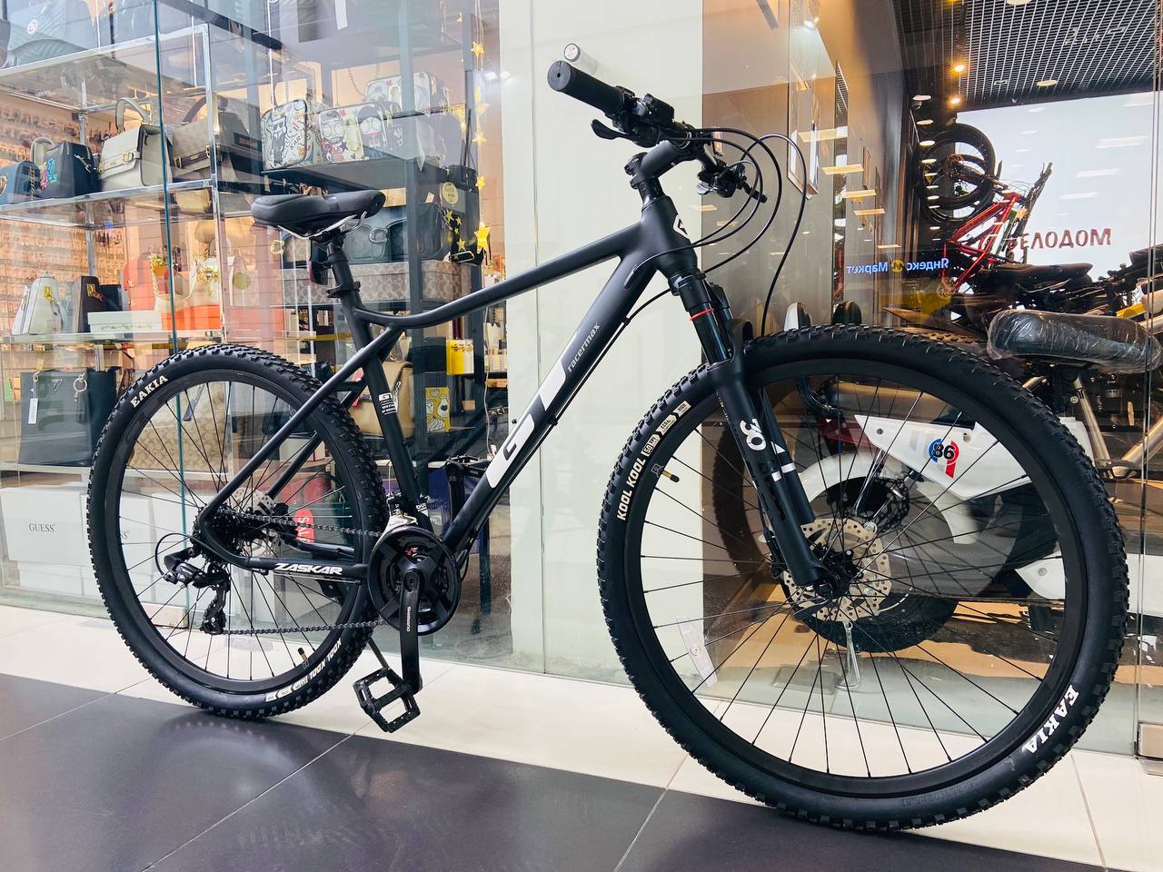 Велосипед горный скоростной GT511 24s 29'' черный - Time Try