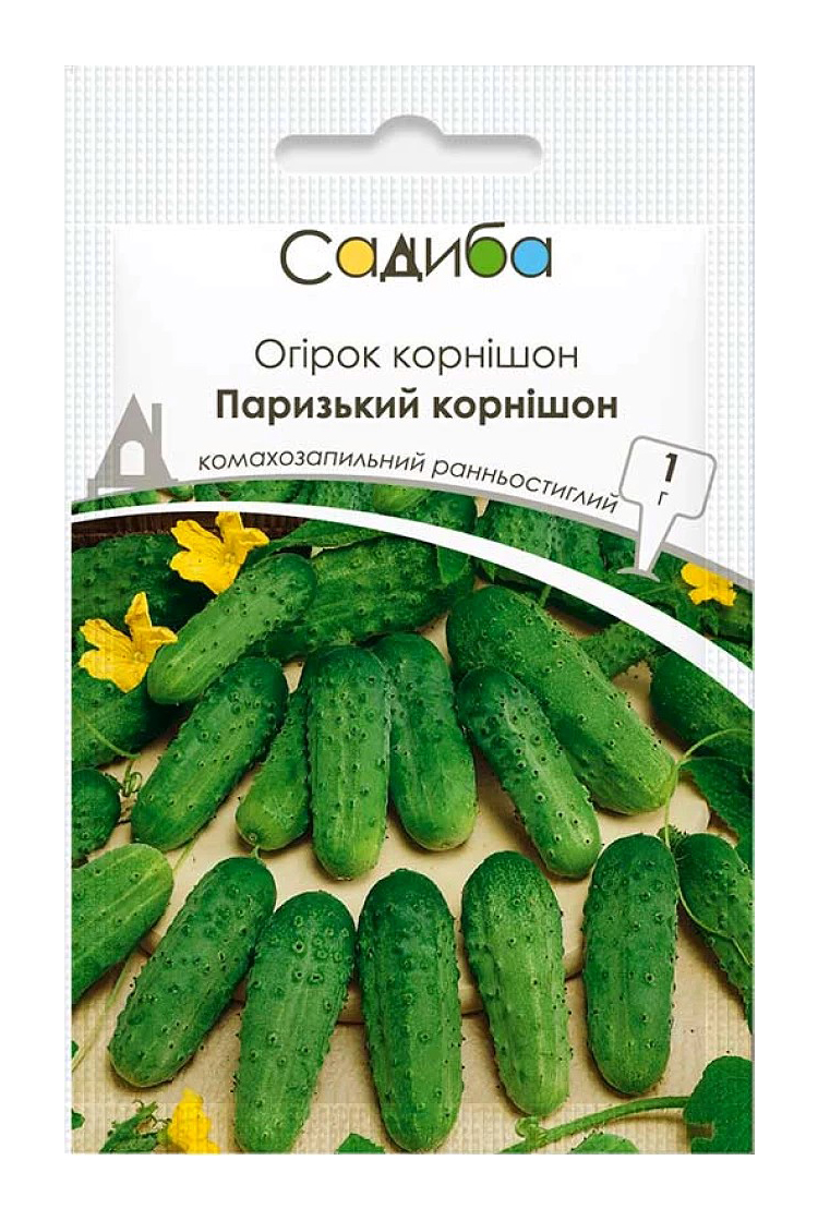 Огірок Паризький корнішон 10 г (Насіння)