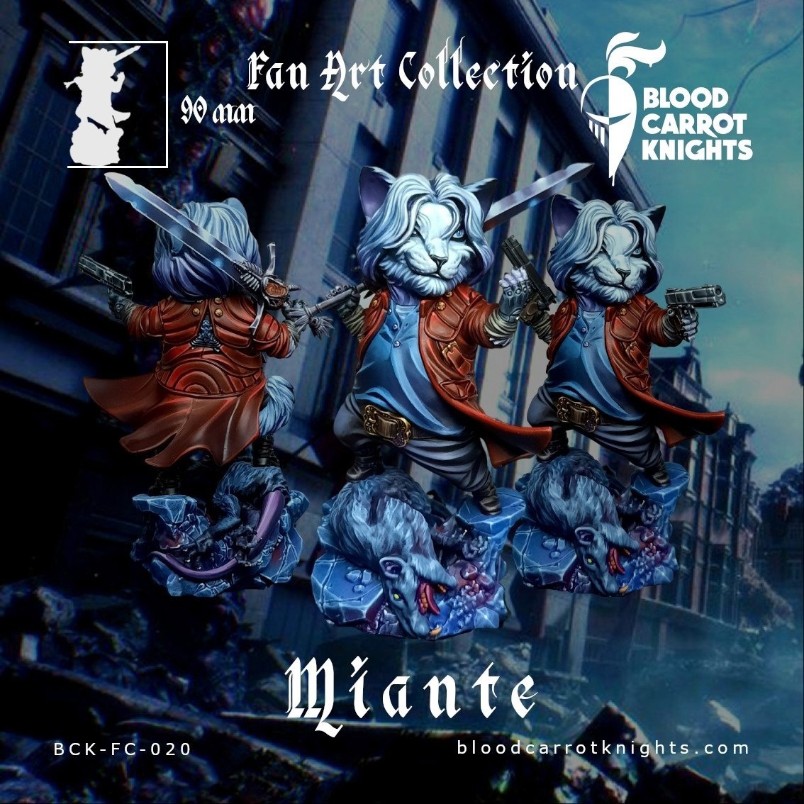 Miante | Dante Cat Collectible Figure