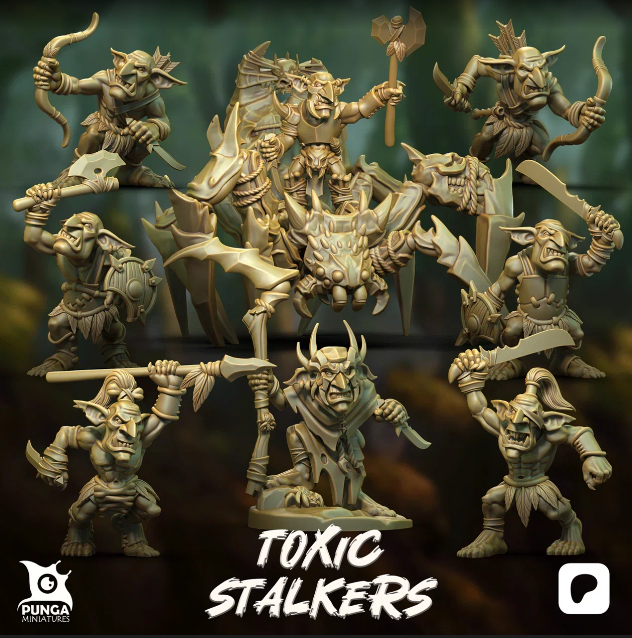 Toxic Stalkers Goblin warband