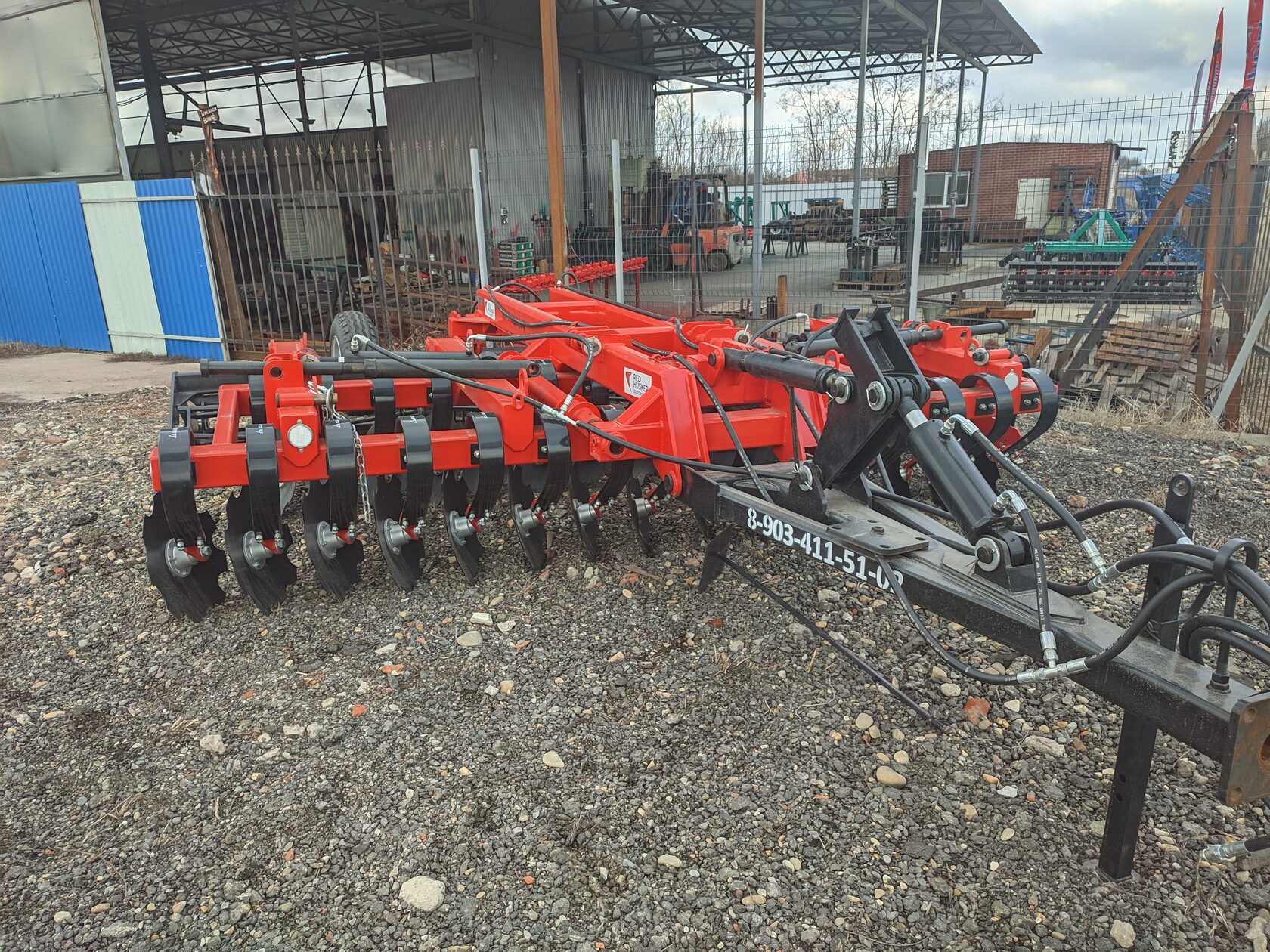 Купить лущильник скоростной ЛДС модель RED HUSKER 3 П | БДМ-АгроЦентр ...