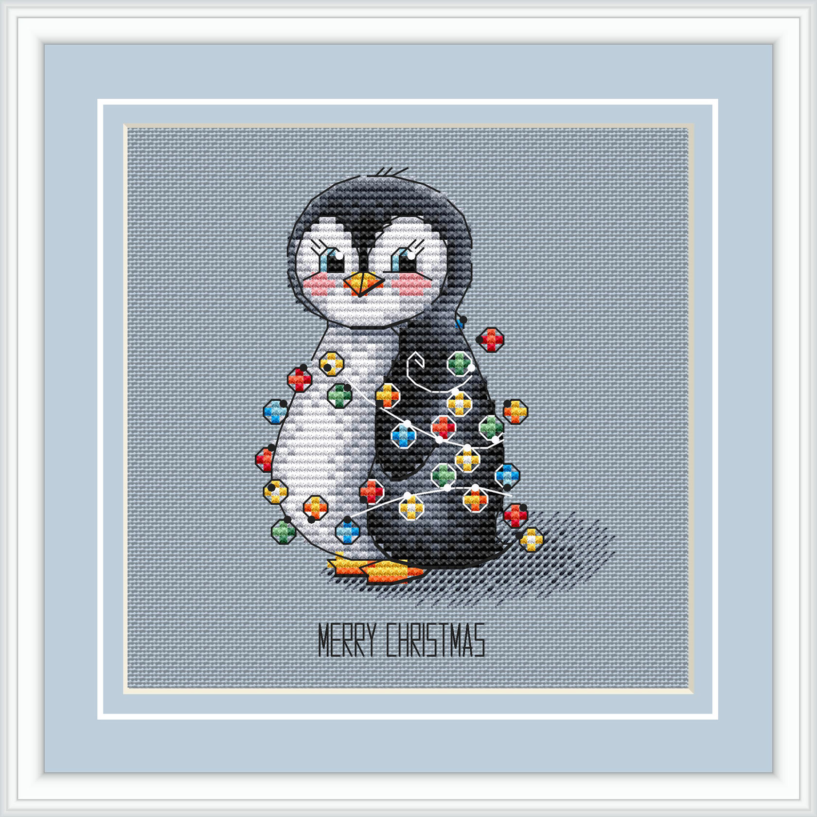 Penguin Cross Stitch Pattern GT 0019
