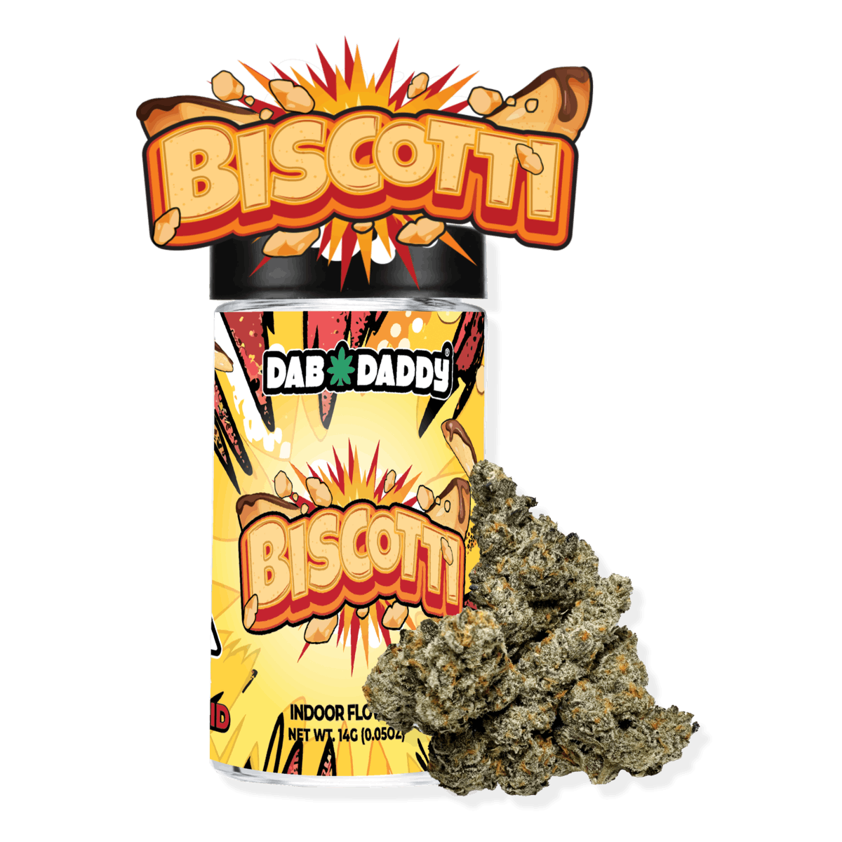 Dab Daddy - Premium Flower - Biscotti - 3.5g - DAB DADDY