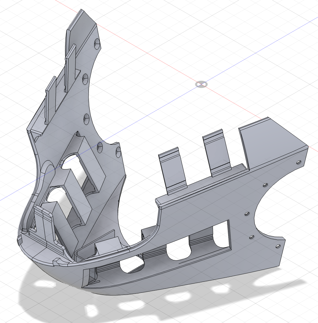 Protogen Faceplate – RGB & Matrix Ready | DIY Fursuit Part