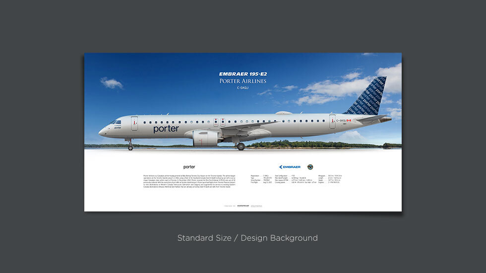 Porter Airlines Embraer 195-E2 C-GKQJ | Aviaposter