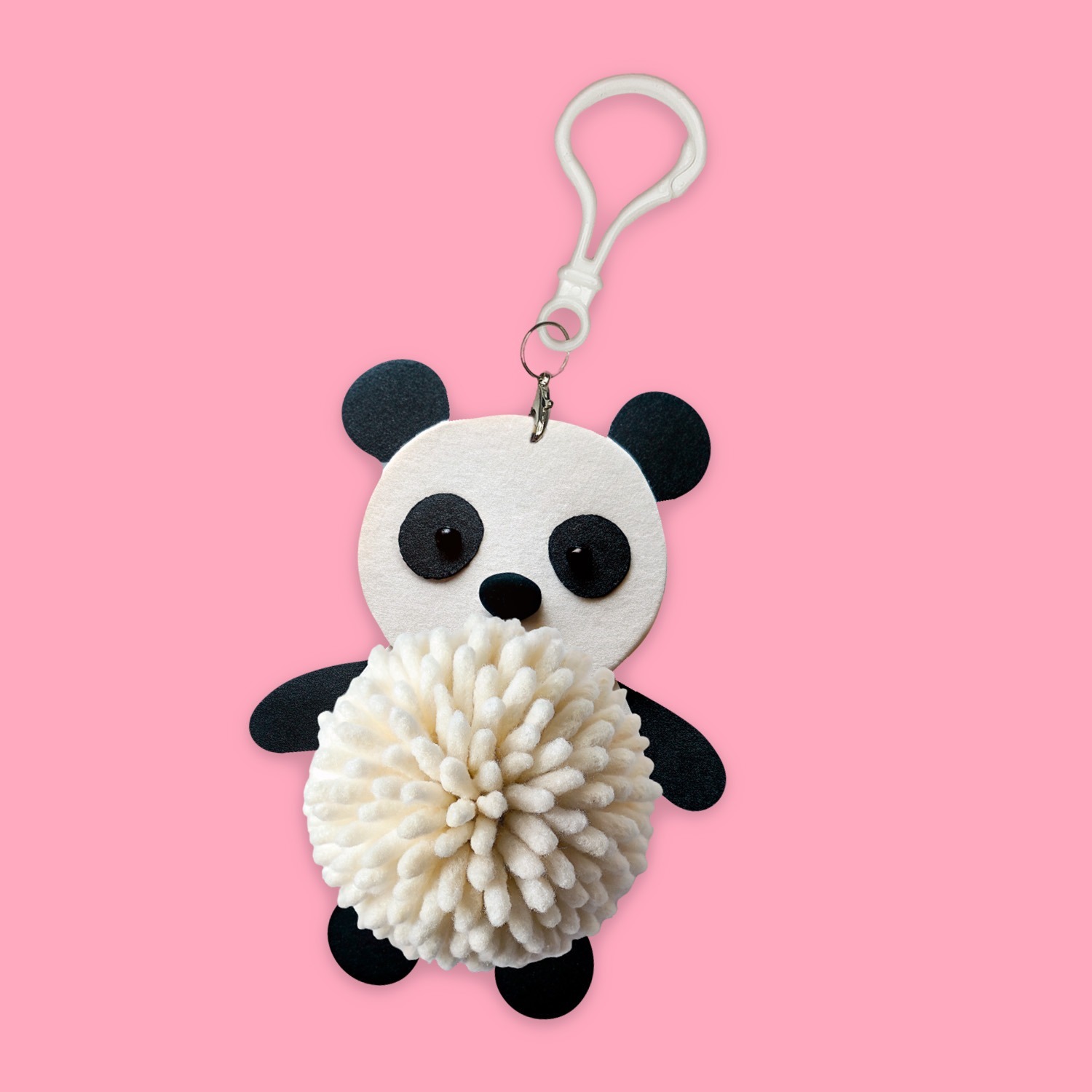 Брелок-раскраска с помпоном