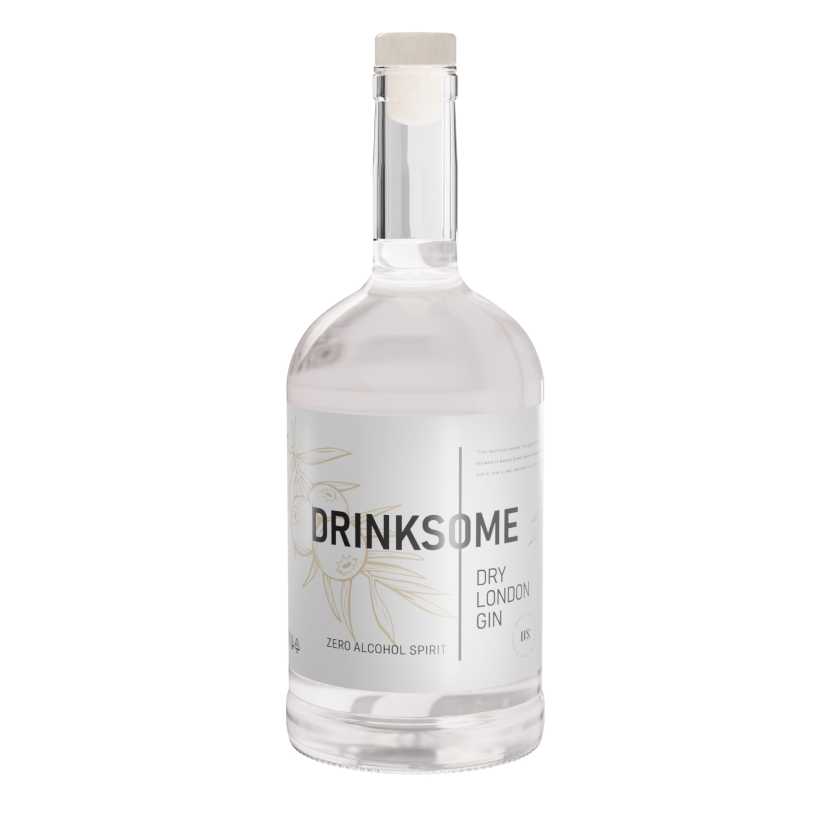 Купить безалкогольный спирт Drinksome Dry London Gin / Сухой лондонский ...